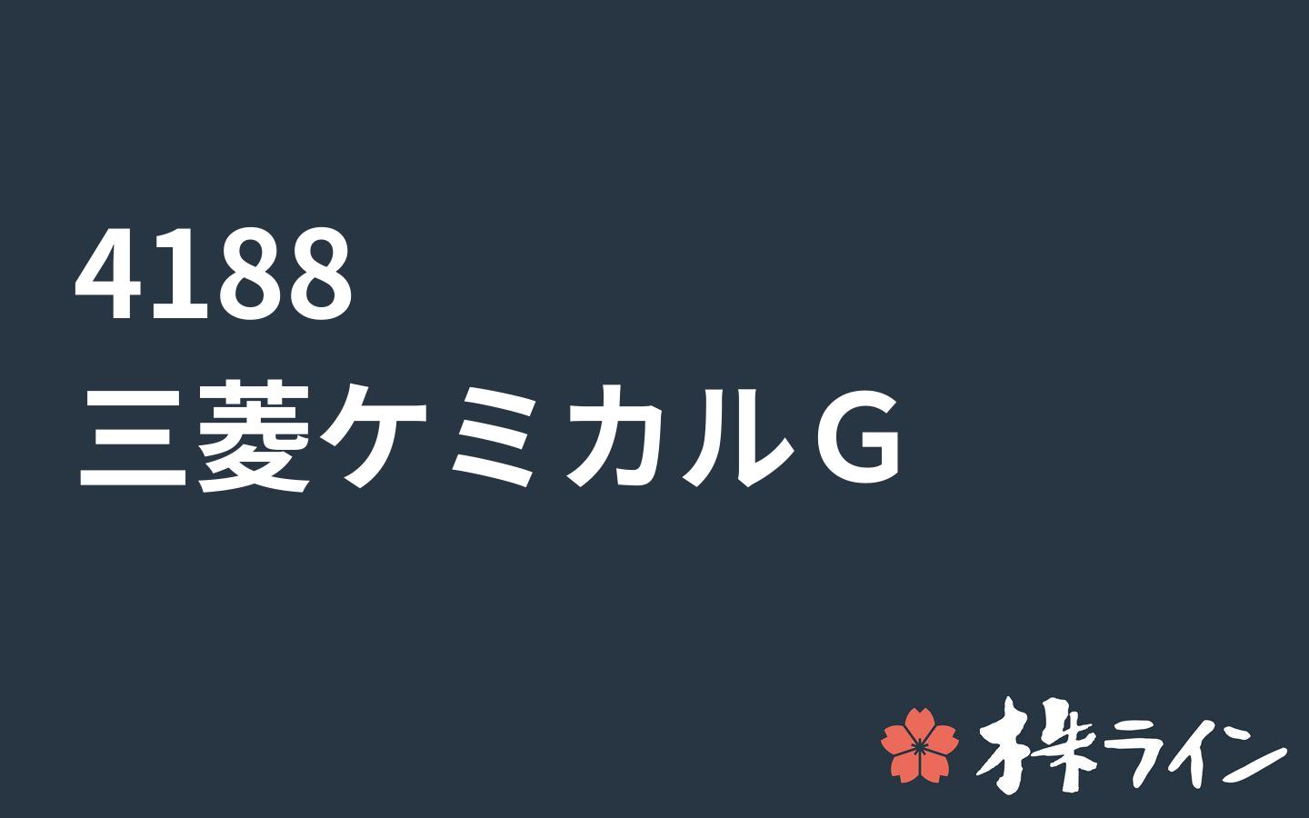 三菱ケミカルグループ≪4188≫株価予想 ツイッター投資家のリアルタイム売買：株ライン
