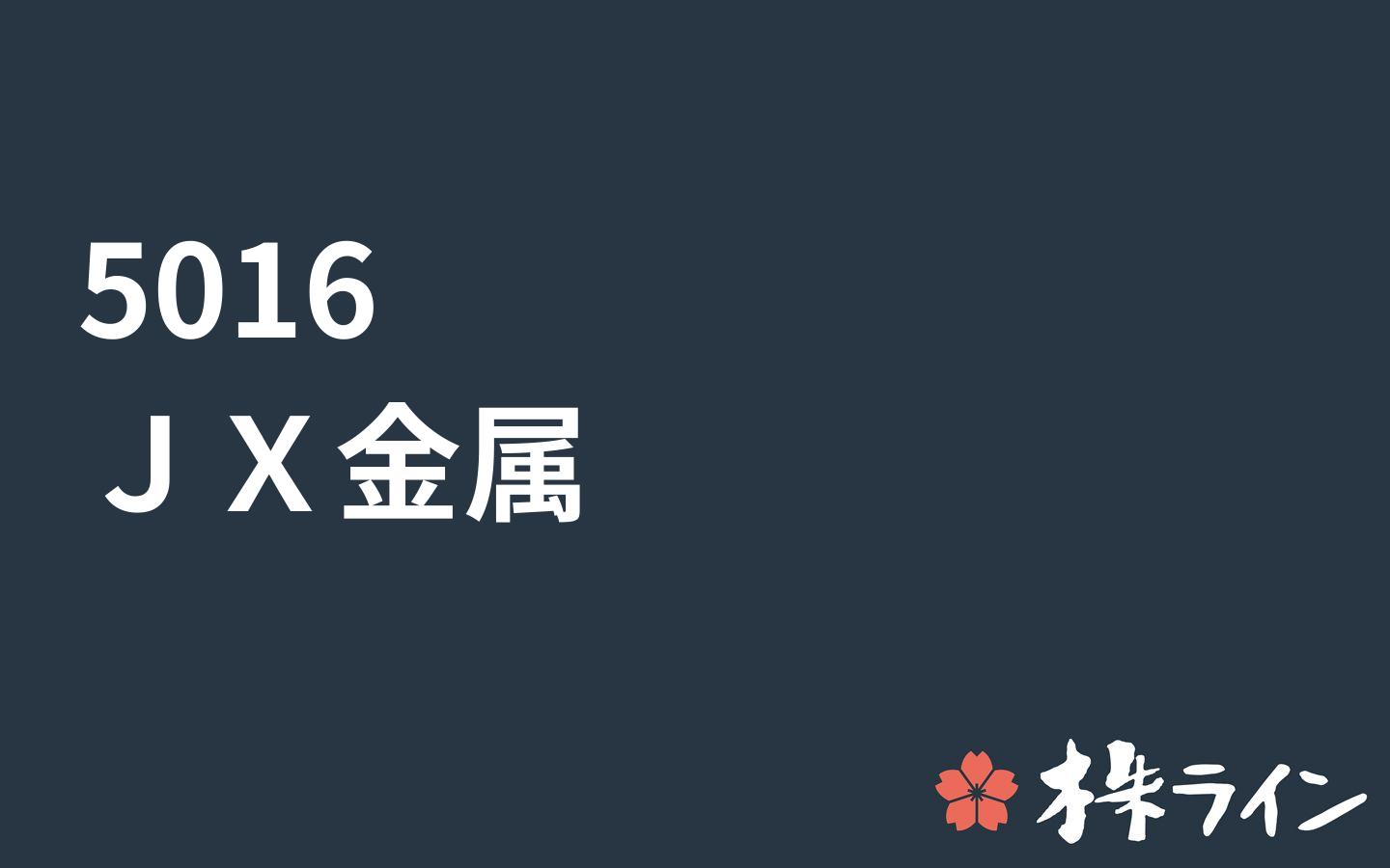 JX金属≪5016≫株価予想 ツイッター投資家のリアルタイム売買：株ライン